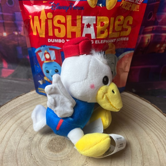 Disney | Toys | Disney Park Wishables Dumbo Series Mr Stork Plushnew ...
